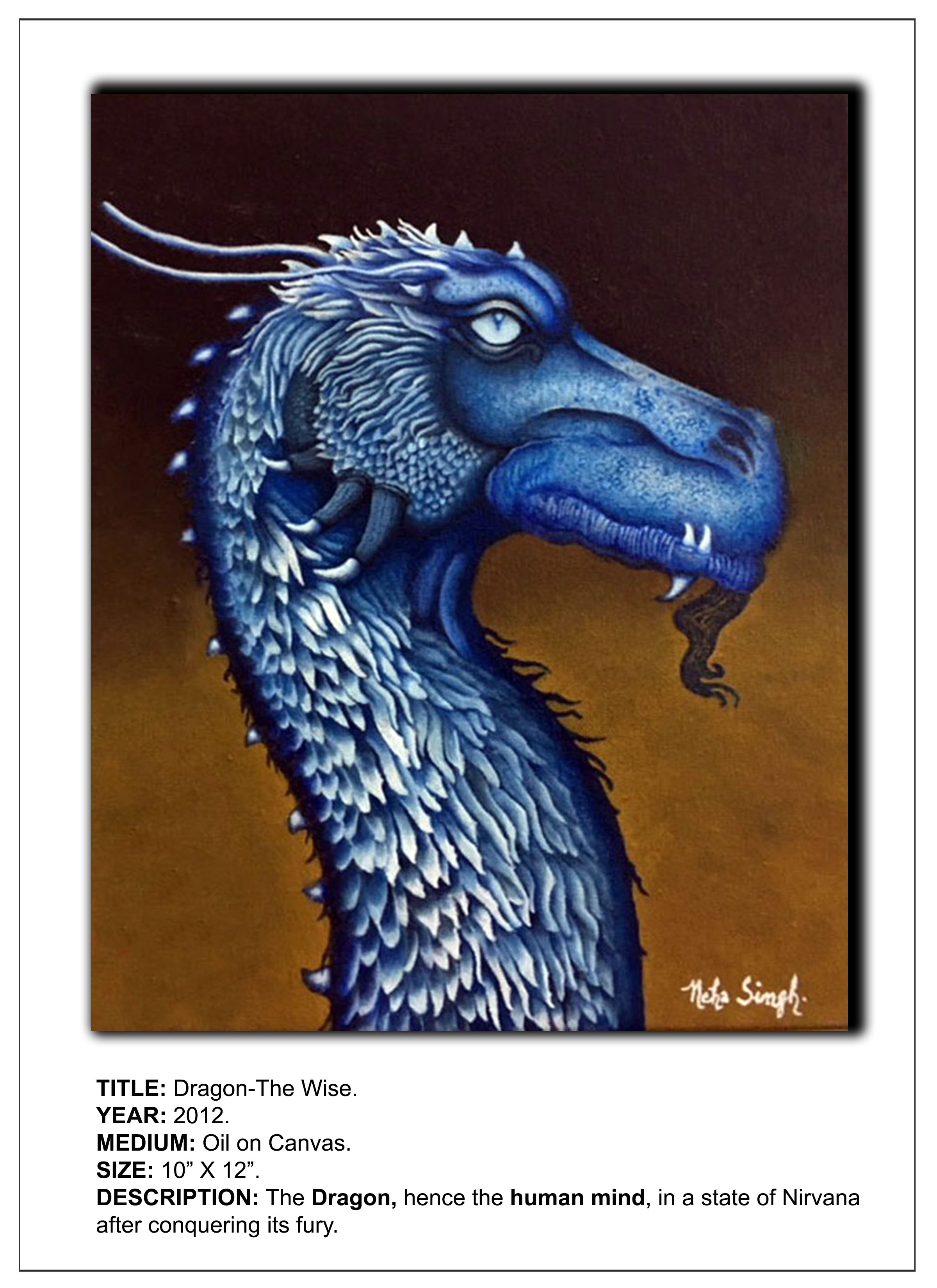 The Wise Dragon – The Art Dungeon